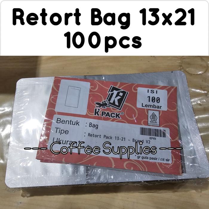 Jual Kpack RETORT BAG PACK 100pcs kantong presto kemasan alu retot ...
