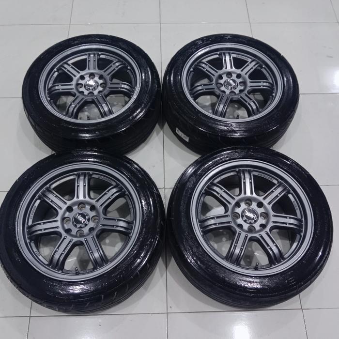 Jual VELG MOBIL BEKAS HSR SIAK RING 16 PCD 4X100/114,3 LEBAR 7 ET 42 - Jakarta Barat - Kedoya ...