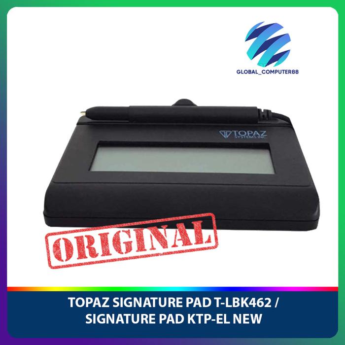Jual TOPAZ SIGNATURE PAD T-LBK462 / SIGNATURE PAD KTP-EL NEW - Kab ...