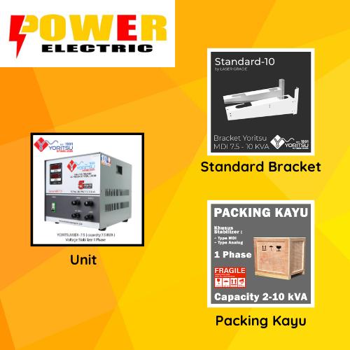 Jual Stabilizer Listrik Stavolt Listrik Avr Yoritsu MDi 7,5 kVA - Pack ...