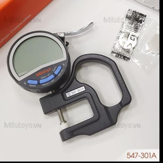 Jual MITUTOYO DIGITAL THICKNESS GAGES (547-301) RANGE : 0-10 mm (0.01mm) - Jakarta Barat ...