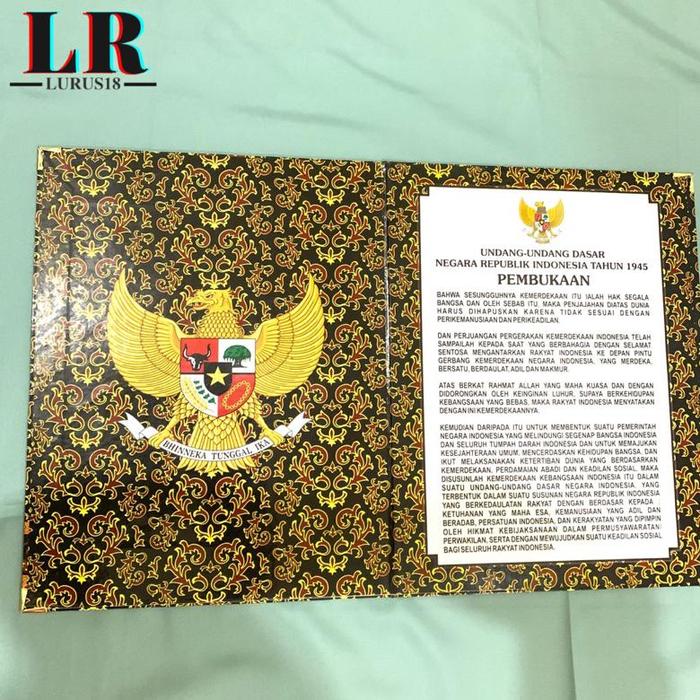 Jual MAP UPACARA BENDERA MAP UPACARA 1 SET ( ISI 5 MAP) MAP UPACARA ...