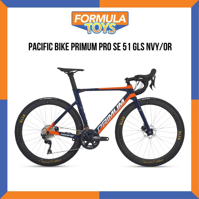 Jual SEPEDA ROAD BIKE PACIFIC BIKE PRIMUM PRO SE 51 GLS NVY/OR - Kota ...