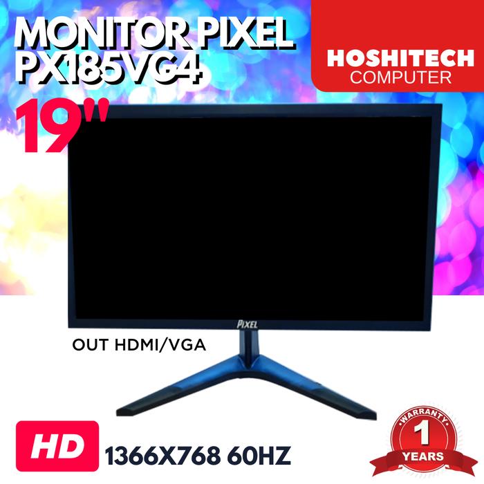 Jual LED Monitor 19 INCH HD MAGIX PIXEL HDMI VGA GARANSI 1TH - Kota ...