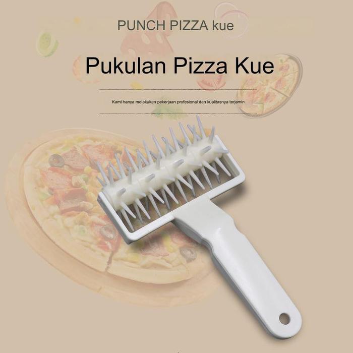 Jual Alat Rolling Pin Adonan Penggiling Pizza Bakery Pastry Roll Gerigi ...