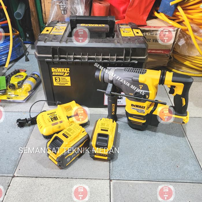 Jual DCH333X2 CORDLESS BOR BATERAI BETON ROTARY HAMMER DEWALT DCH 333 ...