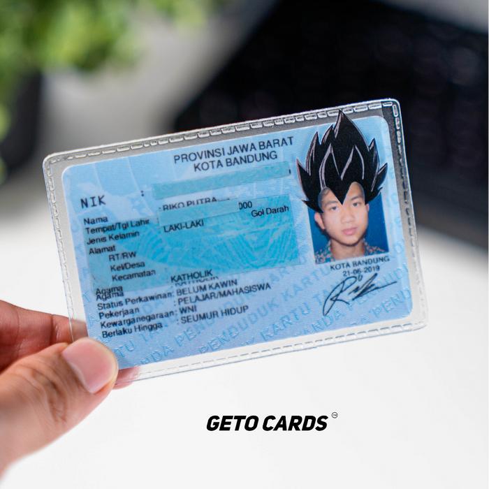 Promo Sampul Pelindung Kartu Anti Gores Untuk KTP ID CARD Design Anime ...