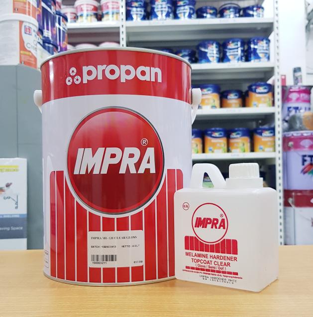 Jual IMPRA Melamine Lack ML131 Clear Gloss + Hardener (5 KG) - Jakarta ...