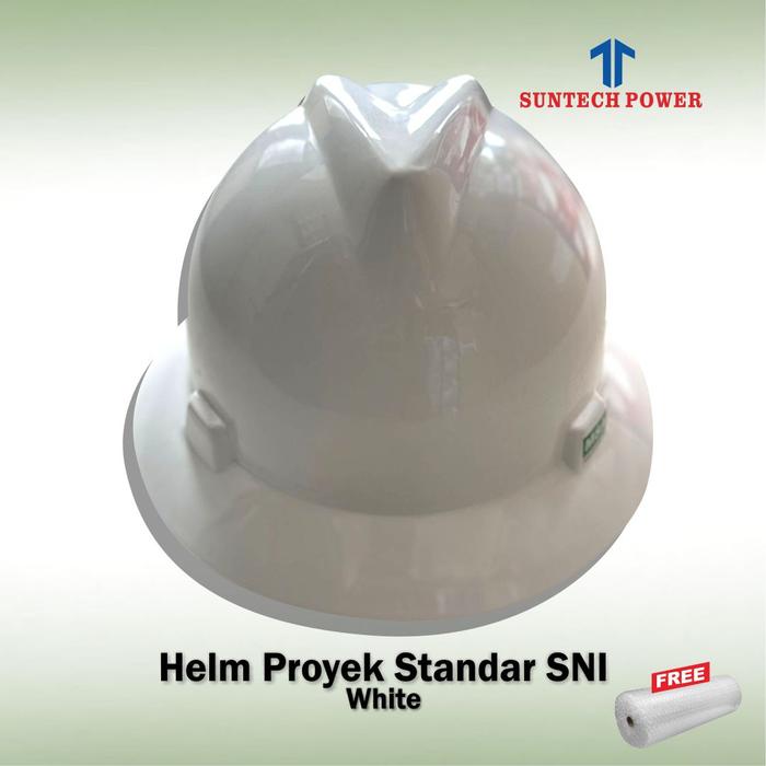 Jual Helm Proyek Safety MSA Model Full Brim Fastrak Sni Helmet - Putih ...