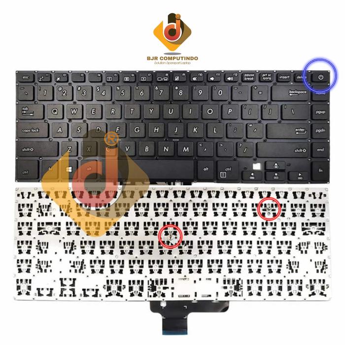 Jual Keyboard Asus VivoBook 15 S510 X510 X510UQ A510U K510U F510UA ...