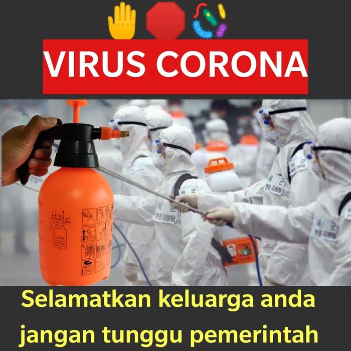 Jual Alat Semprot Disinfektan Virus Corona Japan QT No Masker r ...