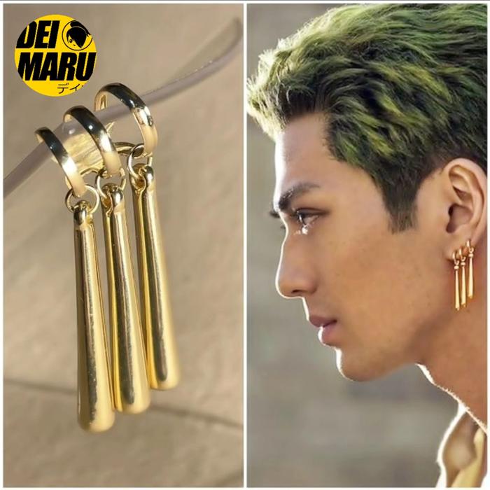Jual Anting Roronoa Zoro Cosplay Anime One Piece Di Seller Velvet Store ...