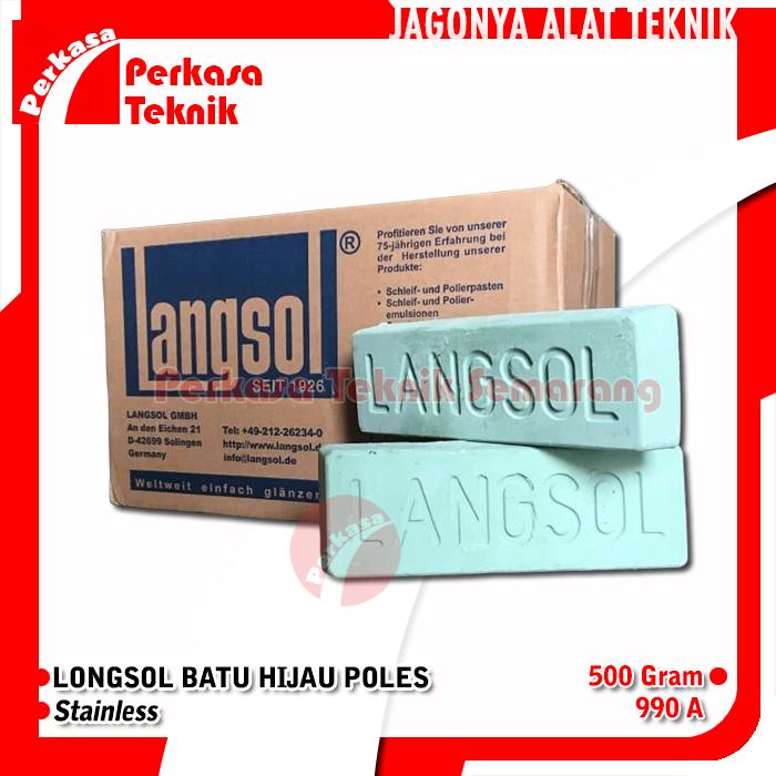 Jual Langsol Batu Hijau Poles Stainless (Ecer Per Batang) - Kota ...