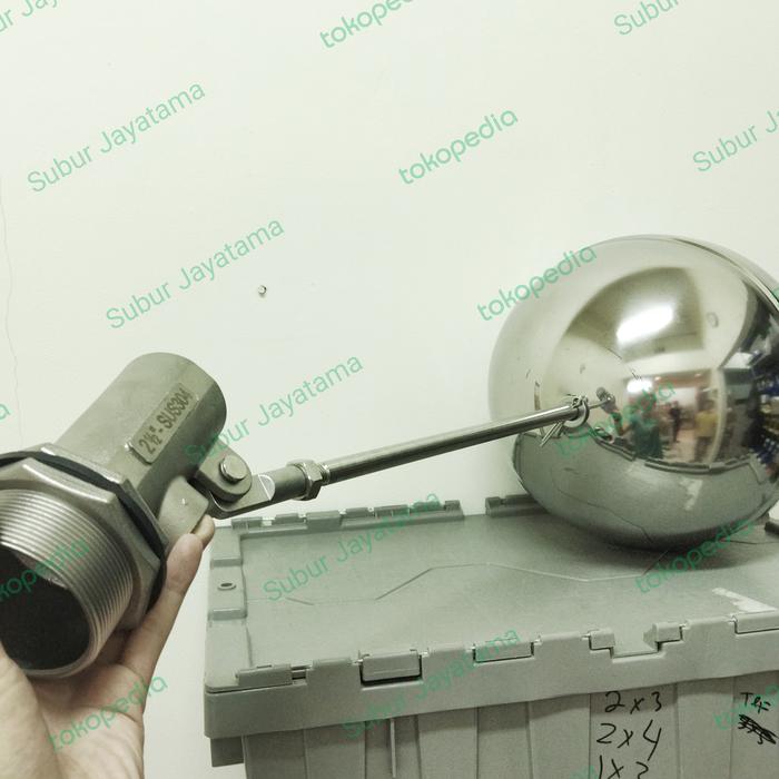 Jual Floating Valve Pelampung Tangki Stainless 304 2 1/2 " inchi DN 65 ...