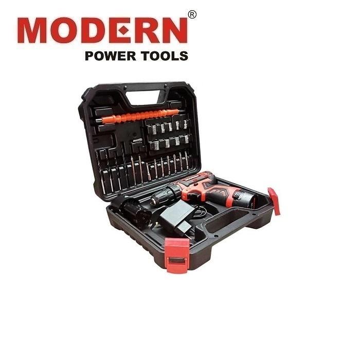 Jual MODERN Bor Cordless Drill Baterai Batre Tangan Tembok Beton Impact ...