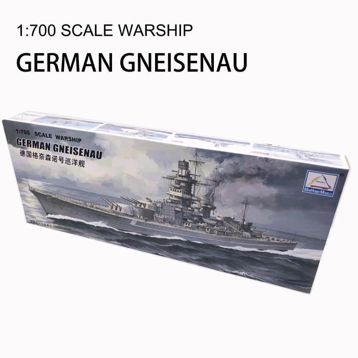 Jual WR001 1 700 Scale Warship World War II German GNEISENAU Cruiser ...