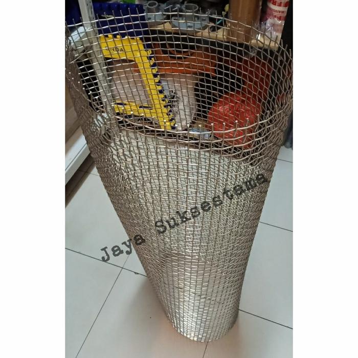 Jual Wire Mesh SUS 304 2mm x 20mm x 20mm - Kawat Wiremesh Meteran ...