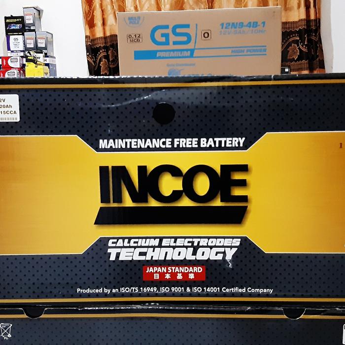 Jual Aki N100 INCOE ASTRA MF 12v 100Ah (Genset,Kapal,Excavator,Industri) - Jakarta Selatan ...