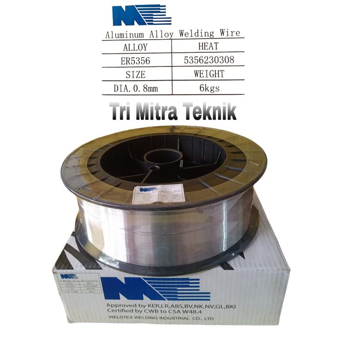 Jual Kawat Las Mig Argon Alumunium 0,8mm x 6kg Alloy Welding Wire ER5356 - Kab. Tangerang - Tri ...