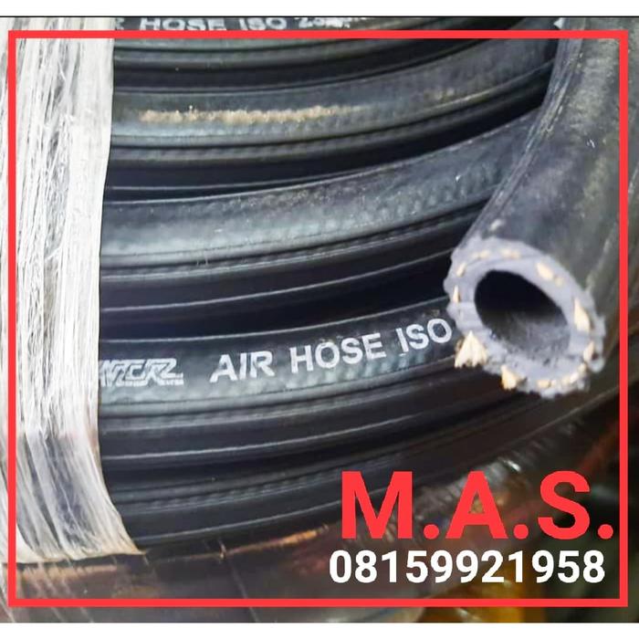Jual Selang Angin Karet Hitam 5/8 in Rubber Air Hose NCR Water ...