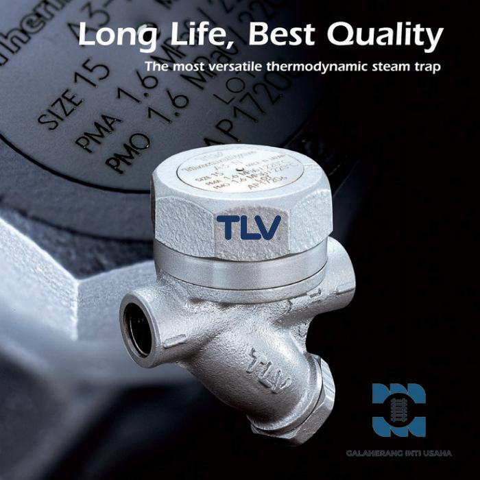 Jual Steam trap thermodynamic 1/2" A3N TLV / TLV steam trap screw TLV ...