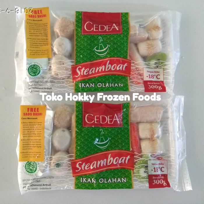 Jual STEAMBOAT CEDEA 300 GR - Kota Surabaya - HokkyFrozenFoods | Tokopedia