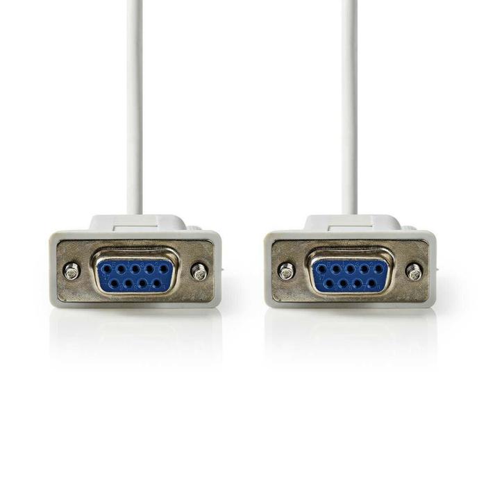 Jual Cable DB9 F-F CROSS 5 Meter/Kabel Serial Female -Female Cross 5 M ...