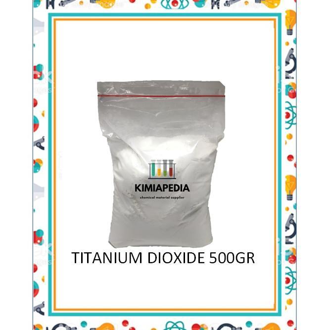 Jual TITAN TITANIUM DIOXIDE DIOKSIDA OPAQUE WHITE PUTIH / TIO2 500GR ...