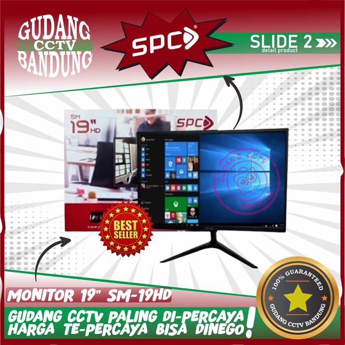 Jual MONITOR SPC 19 INCH SM-19HD - Kota Bandung - gudang cctv bandung ...