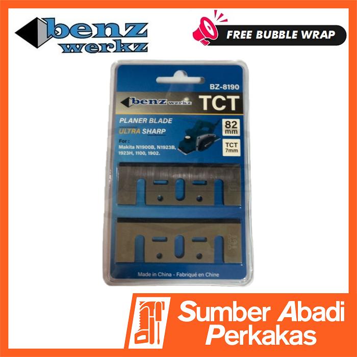 Jual BENZ Planer Blade TCT 7mm Mata Pisau Serut Planner Ketam Sugu ...