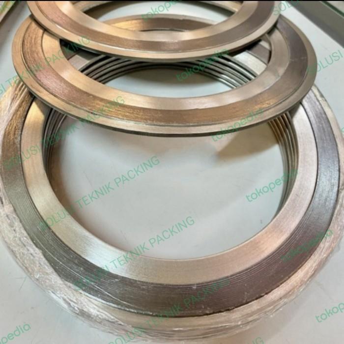 Jual SWG STAINLESS STEEL 316 JIS 10K 10 " inch / Spiral Wound Gasket ...