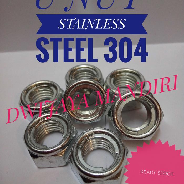 Jual u-nut u nut unut lock nut m12 ss 304 - Jakarta Barat ...