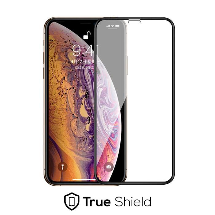 Jual iPhone X REAL CURVED FULL COVER Premium Tempered Glass 9H ORI ...