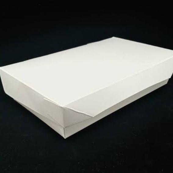 Jual LUNCH BOX PAPER IVORY UKURAN SMALL (S) + CETAK SABLON CUSTOM LOGO - Jakarta Selatan - UTD ...