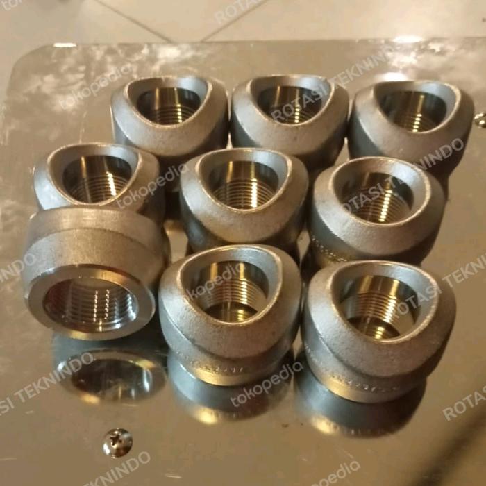 Jual Threadolet Stainless SS304 Class 3000 Drat 1/2" inch - Jakarta ...