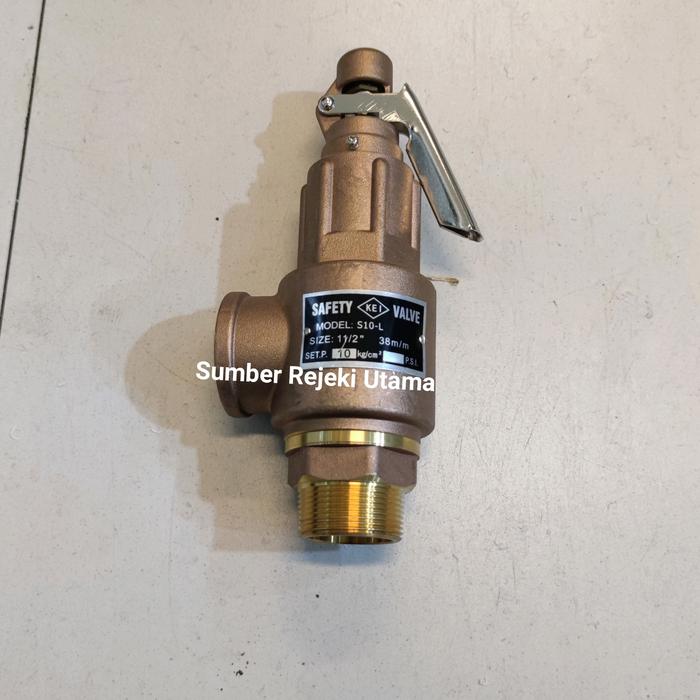 Jual Safety Valve With Lever Kuningan 1/2"inch / 20kg / Bar - Jakarta ...