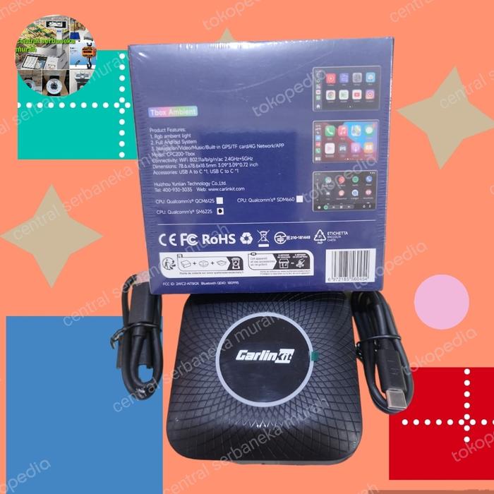 Jual carlink kit android ai box new 2023 versi 13.0 bisa sim card. - Jakarta Barat - central ...
