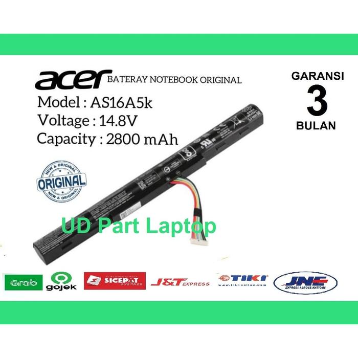 Promo Baterai Original Acer E5-475 E5-575 E5-774 AS16A5K AS16A7K ...