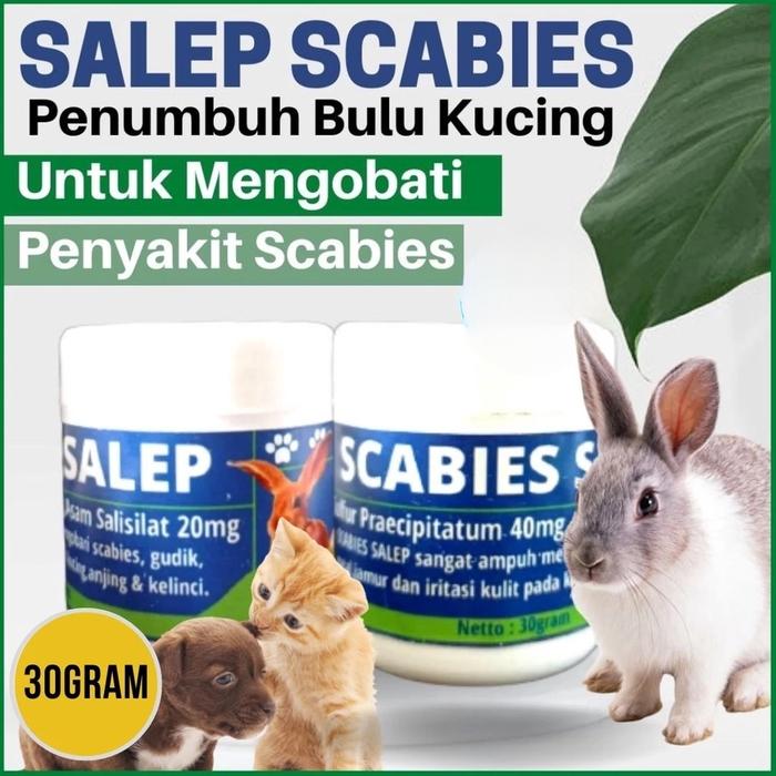 Jual SCABIES SALEP Kucing Kelinci 30gr - Salep Scabies Kucing Kelinci ...