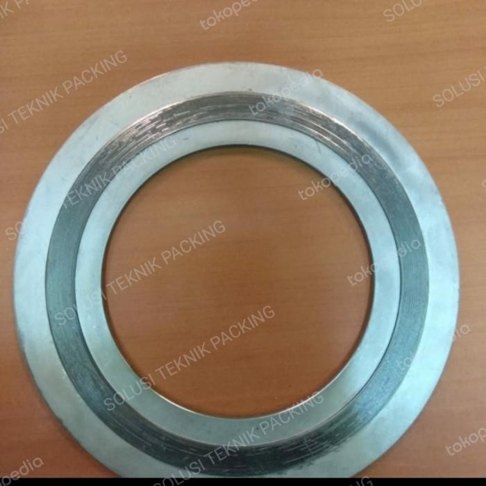 Jual SWG STAINLESS STEEL 304 JIS 10K 4 " inch / Spiral Wound Gasket ...