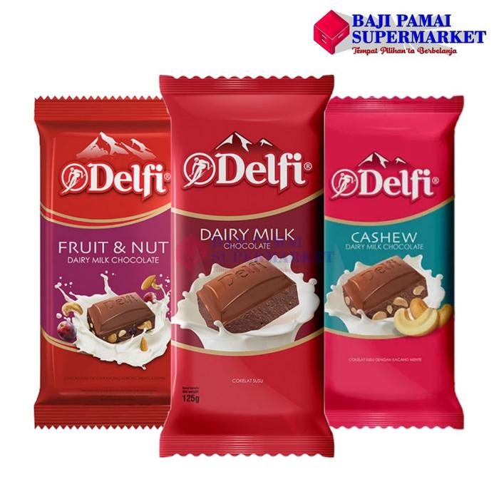 Harga Delfi Chocolate Dairy Milk 125 gr hari ini Rabu, 8 Mei 2024 20.14 WIB