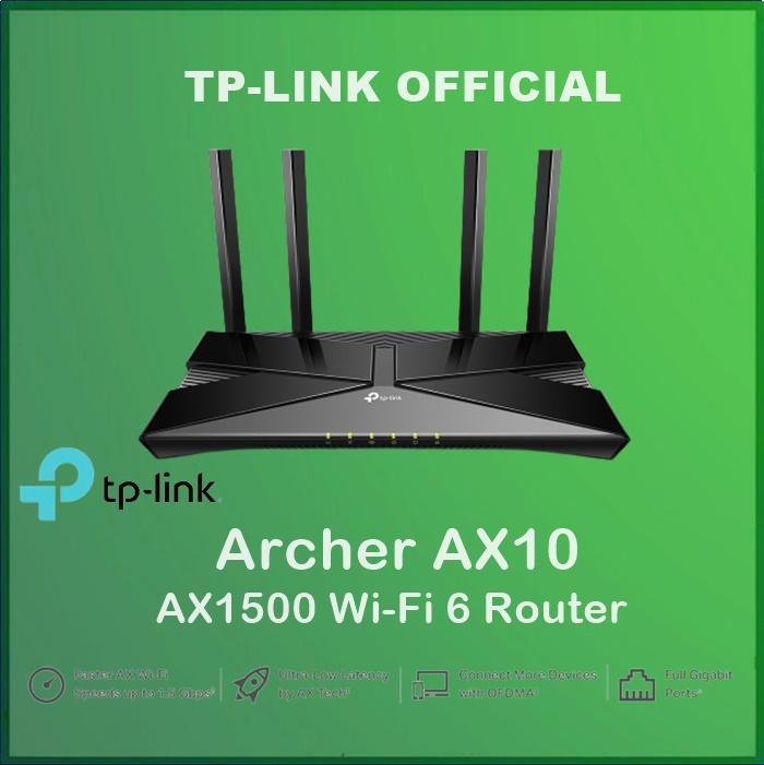 Promo Tp-link Archer AX10 AX1500 WIFI 6 Wireless Router Tplink AX 10 AX ...