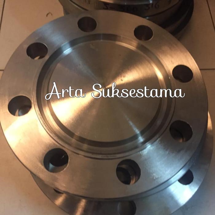 Jual Blind Flange 4" Inch ss316 ANSI #150 / Flange Buta Stainless ...