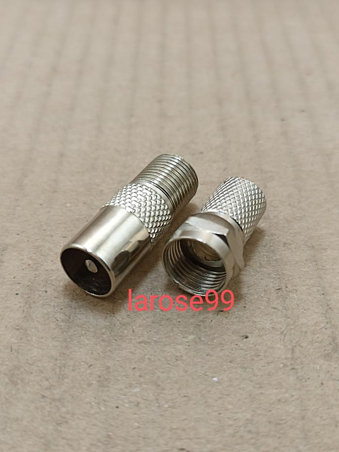 Jual Jack Jak Jek Antena TV Drat Set Konektor F Antena TV Model I Satu Set - Jakarta Pusat ...