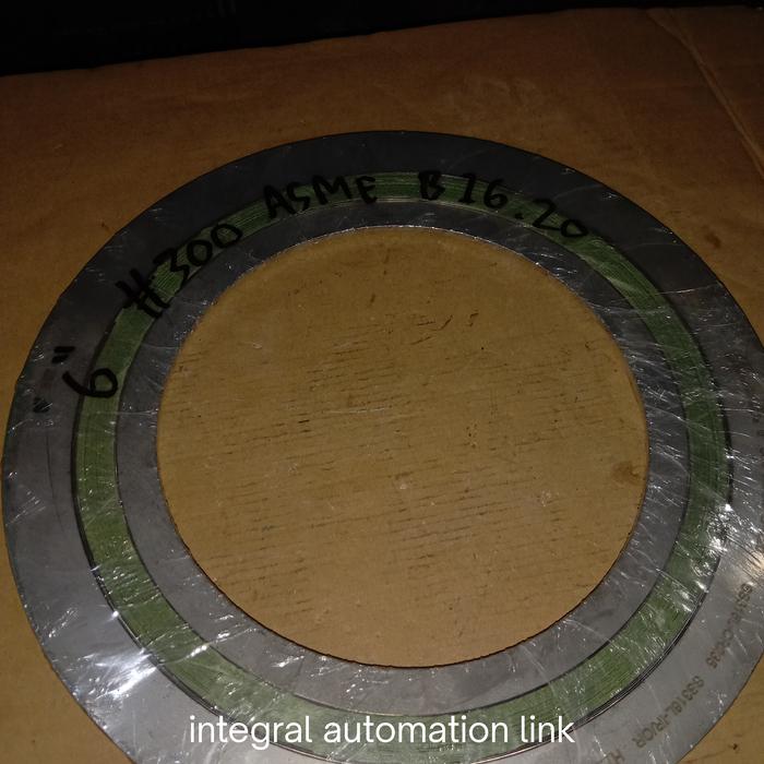 Jual SPIRAL WOUND GASKET SWG 6" ANSI # 300 FLEXITALLIC SUS316 - Kota Batam - integral automation ...