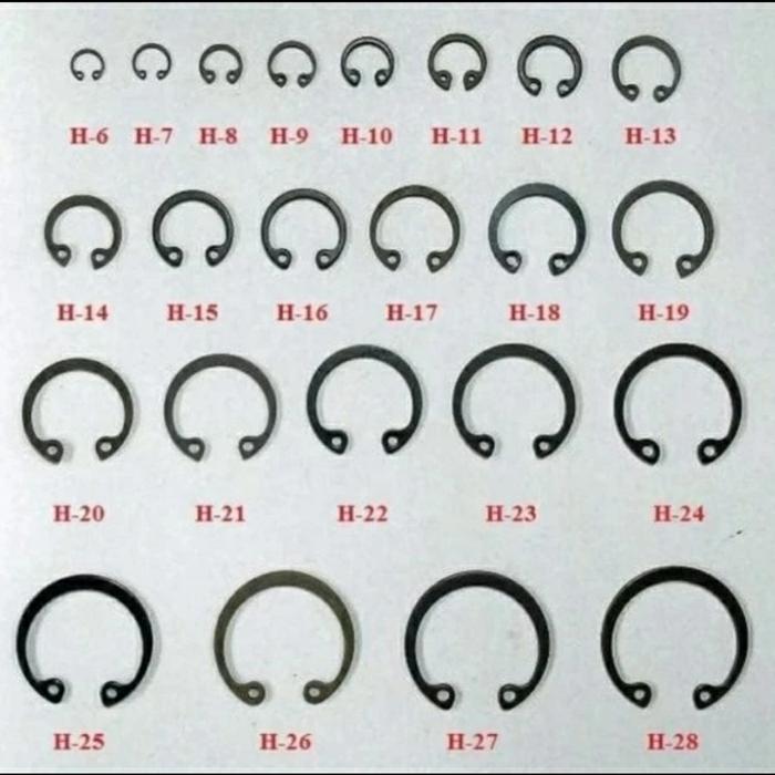 Jual snapring type h 160 / internal retaining ring - Jakarta Barat - baut mandiri | Tokopedia