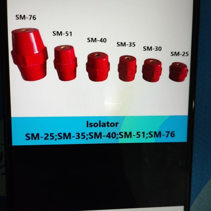 Jual ISOLATOR BUSBAR SM 35-8 MERAH SM35 - Jakarta Pusat - Sukses Sahabat | Tokopedia