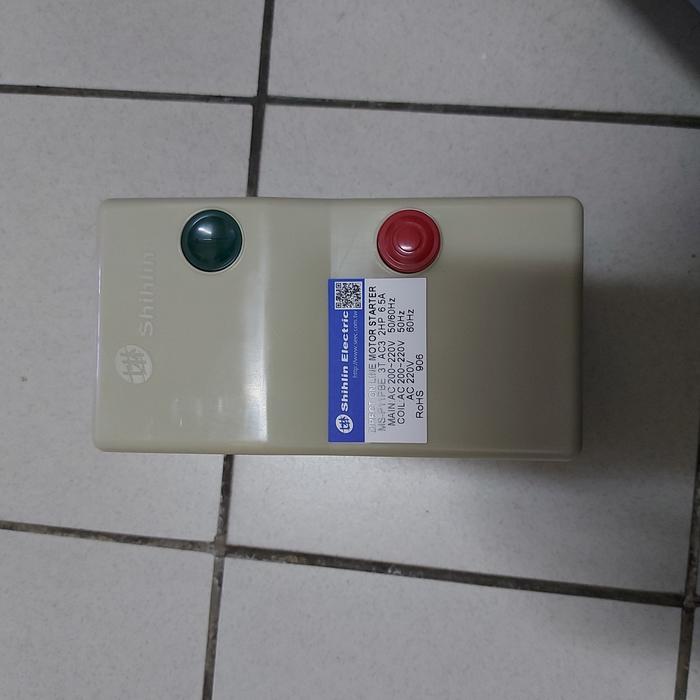 Jual Magnetic Switch / DOL Starter w/On-Off MS-P11PBE 380V Shihlin Electric - 2,1A - Jakarta ...