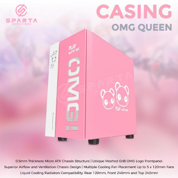 Jual Casing PC OMG Aqua Case PC Rakitan Xigmatek OMG Aqua Murah New ...