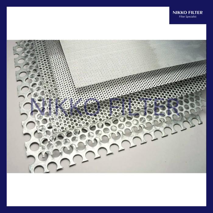 Jual Plat Lubang Perforated SUS 304 - Tebal 1.5mm x Lbg 1.5mm - Lbg 8mm ...